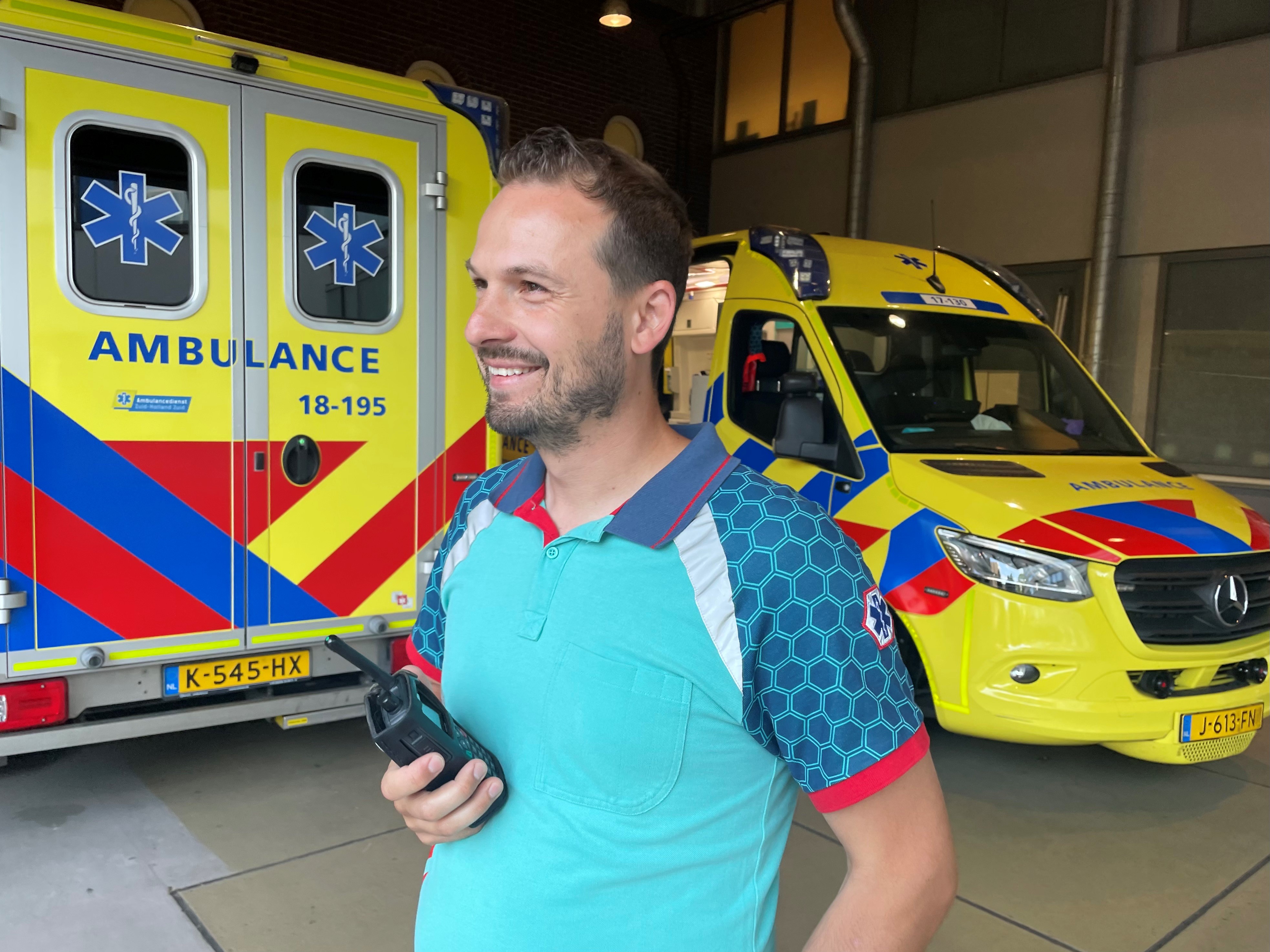Internationaal bezoek voor Ambulance Rotterdam-Rijnmond - Website ARR